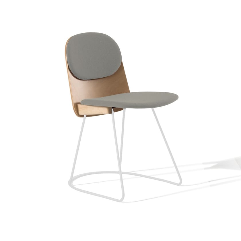 Sedia imbottita WEDGE 361P Collezione Wedge By Capdell design Marcel Sigel