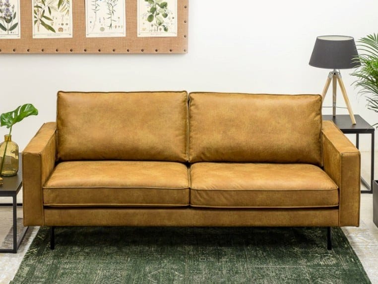 3 seater Eco-leather sofa WEEKEND By GRAFU