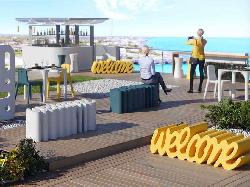 WELCOME Bench By Lyxo Design