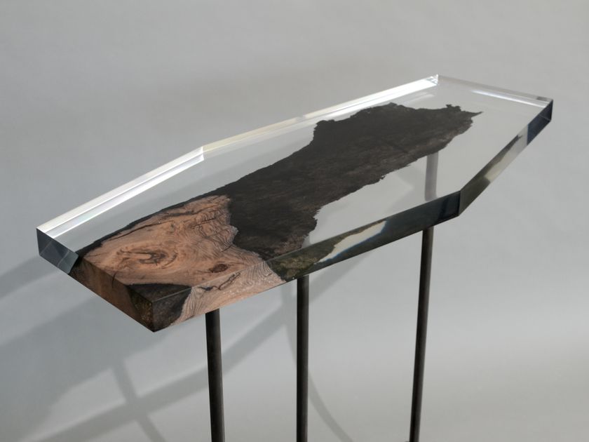 Console table WETLAND FRAGMENT By alcarol design Andrea Forti, Eleonora ...