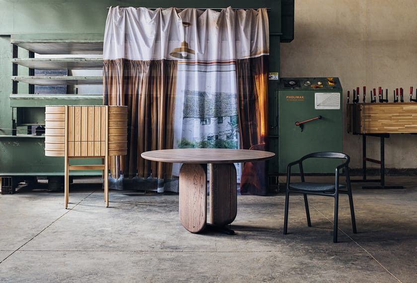 WHERRY | Round table By Woak design Andrea Steidl