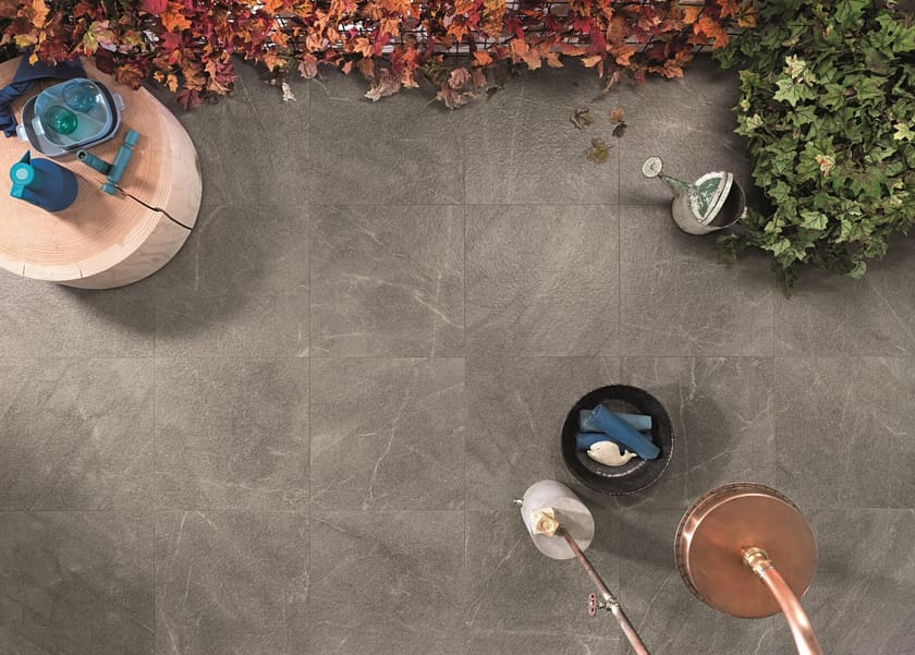 Full-body porcelain stoneware wall tiles / flooring WHITE EXPERIENCE ...