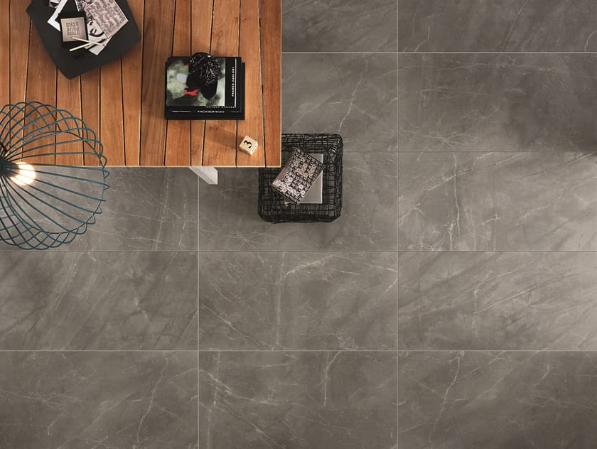 Full-body porcelain stoneware wall tiles / flooring WHITE EXPERIENCE ...