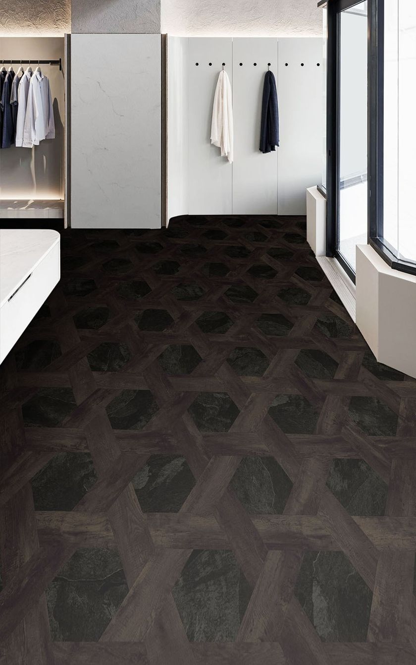 Pavimento in LVT STUDIO MOODS - WICKER By IVC Commercial