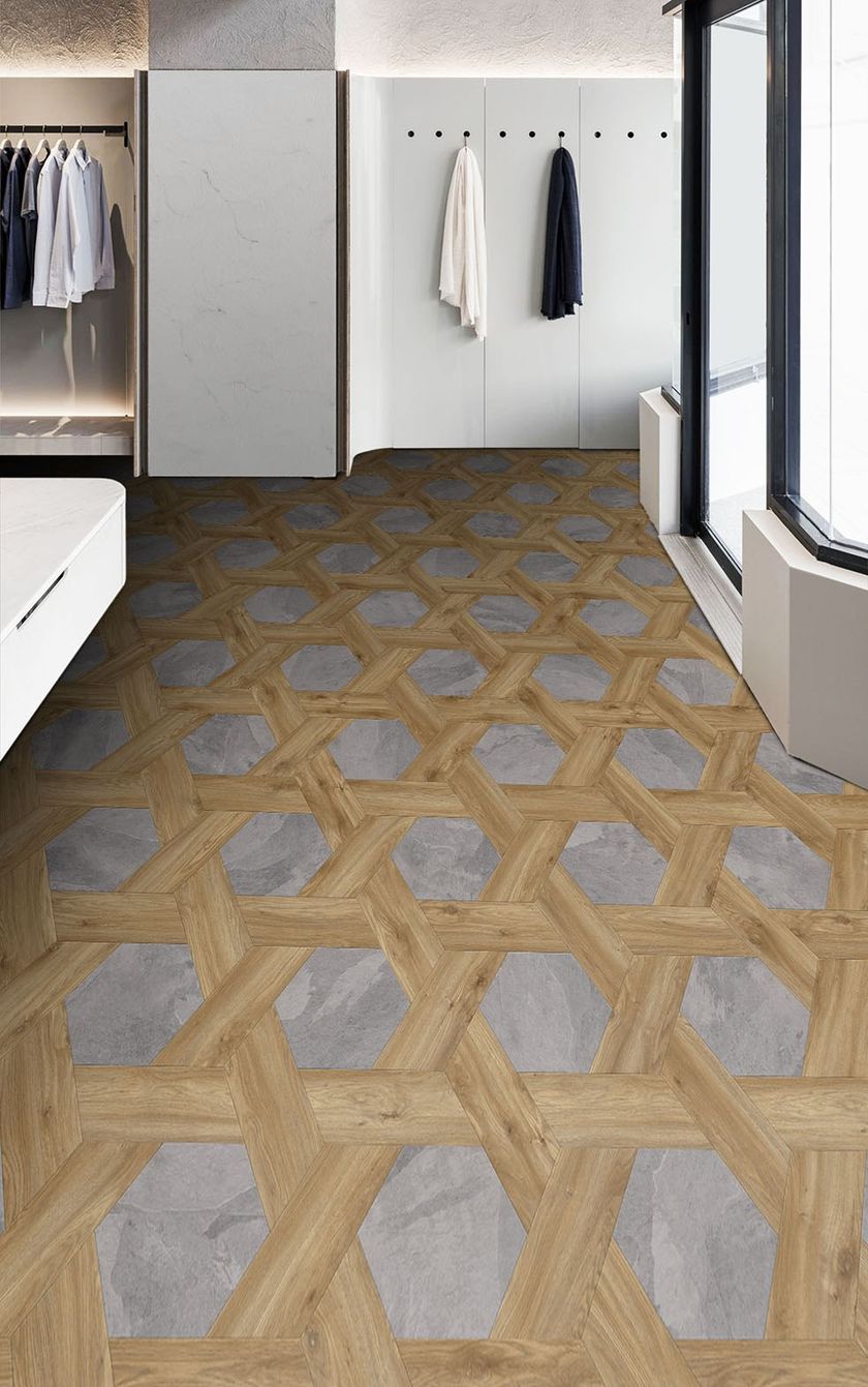 Pavimento in LVT STUDIO MOODS - WICKER By IVC Commercial