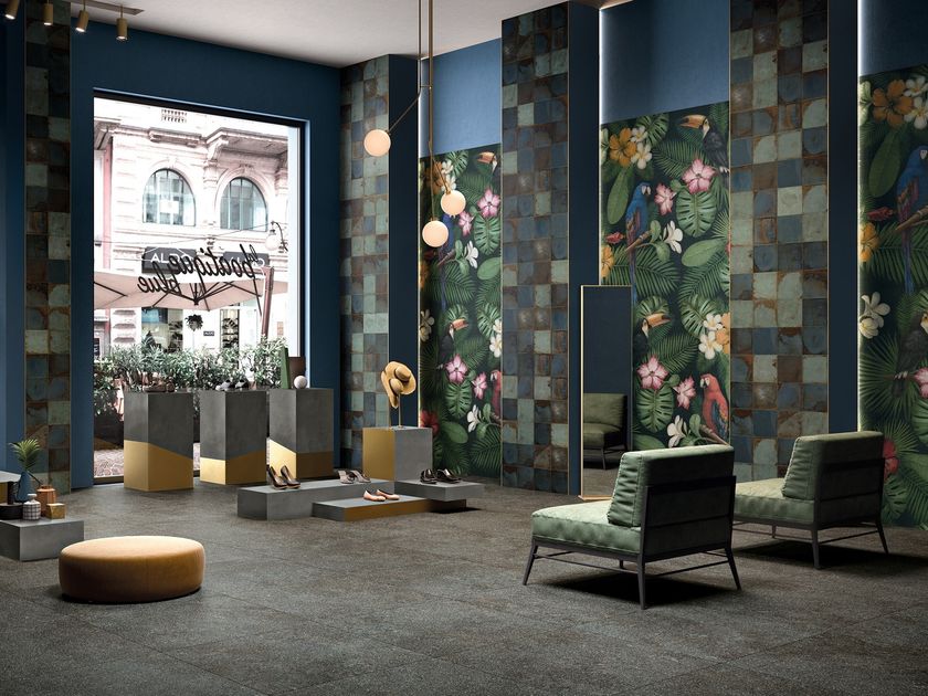 Indoor porcelain stoneware wall tiles WIDE & STYLE DARK EDITION By ABK