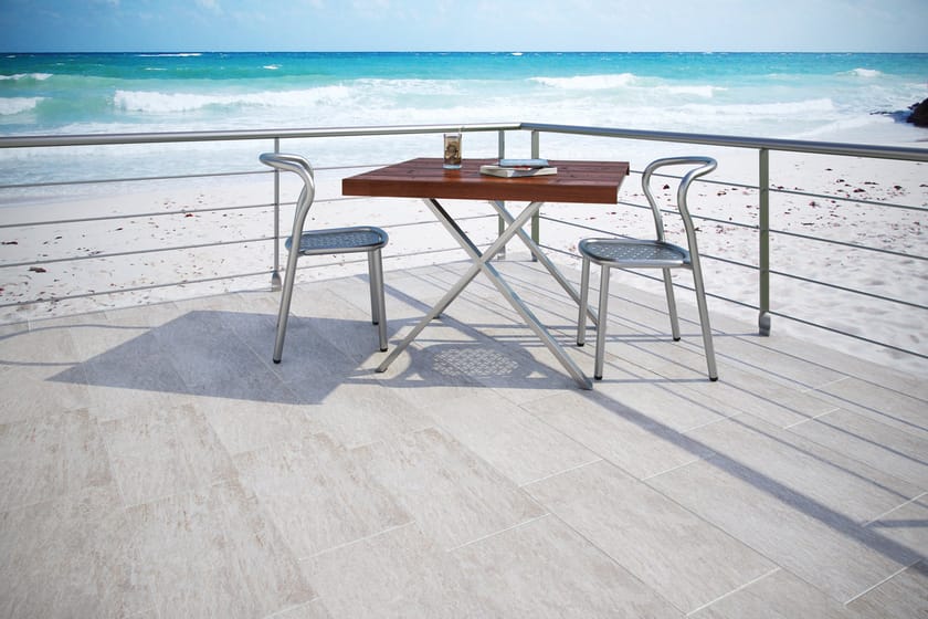 Porcelain stoneware outdoor floor tiles with stone effect WILD ROCK By ...