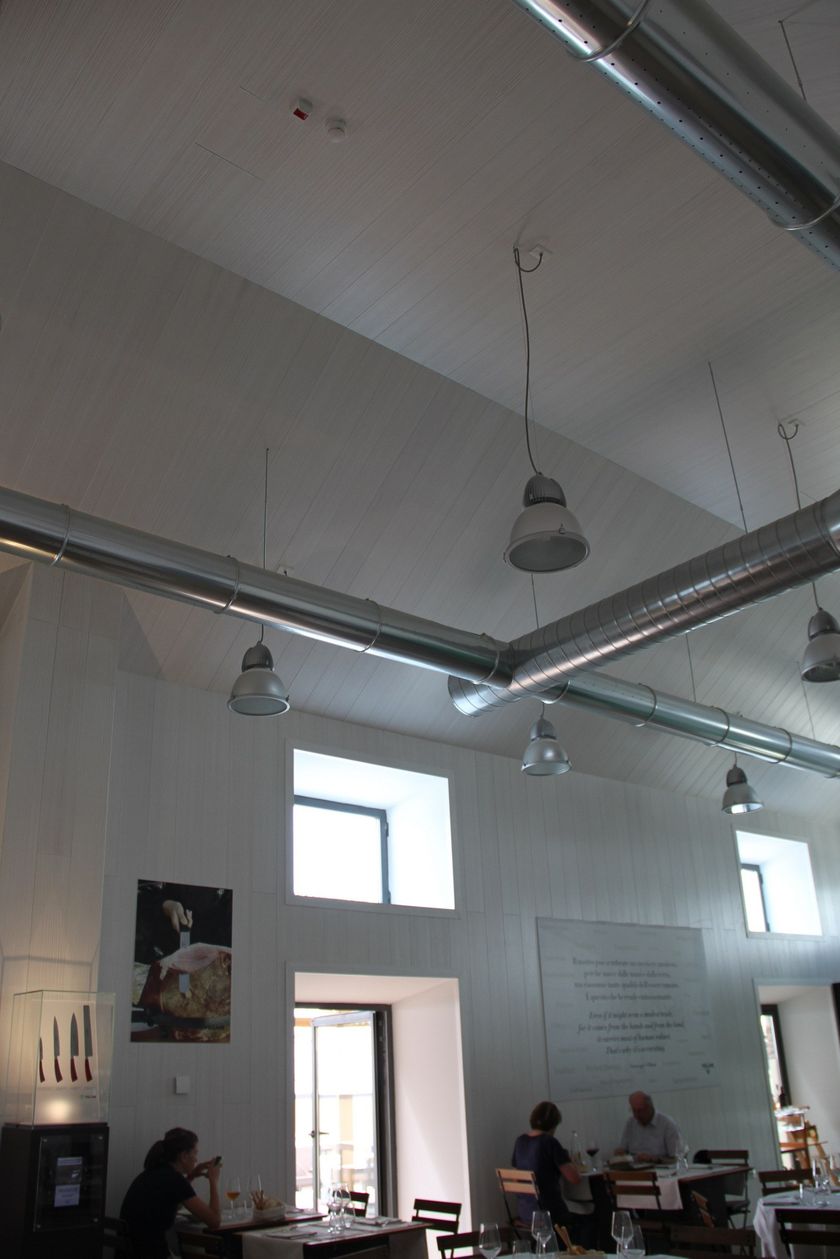 Sound absorbing wooden wall tiles WOOD SHADE ACOUSTIC SHELL By ITP