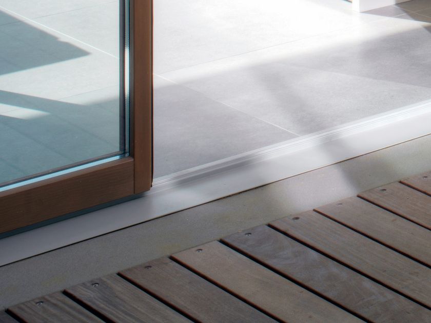 WOODEN SKYLINE SLIDING Lift and slide wooden patio door By Carminati