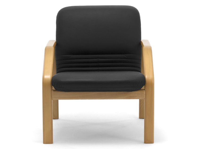 WOODLINE Loungesessel aus Multischicht und Stoff mit Armlehnen By Leyform
