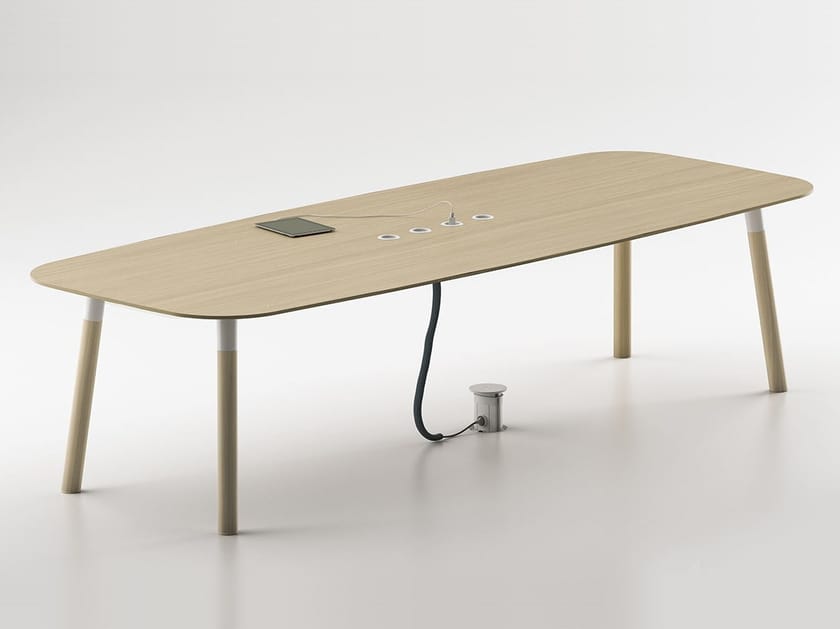 WOODS | Meeting table Woods Collection By FANTONI design Metrica