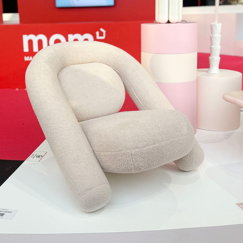 BUN Fabric armchair By WOO