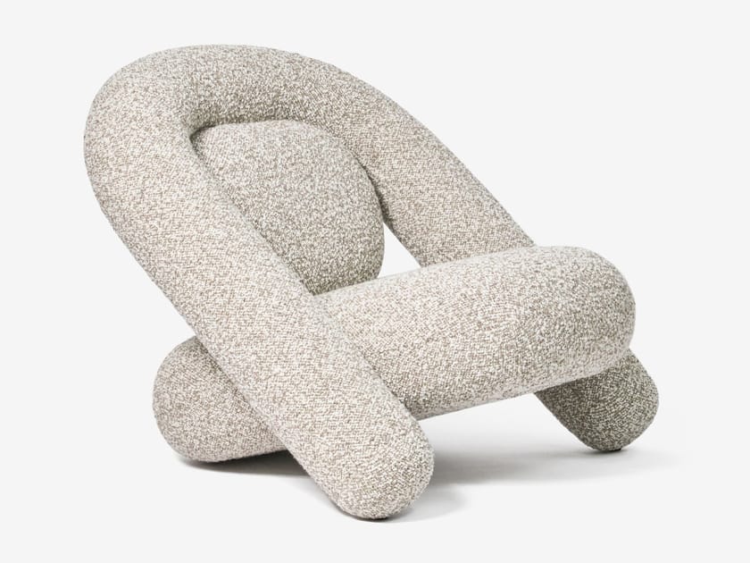 BUN Fabric armchair By WOO