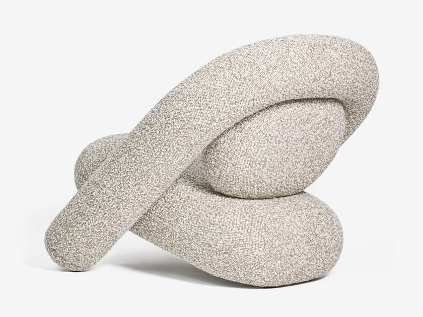 BUN Fabric armchair By WOO