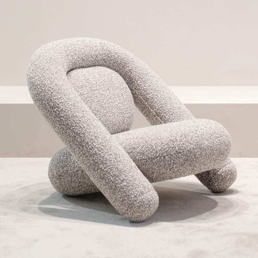 BUN Fabric armchair By WOO