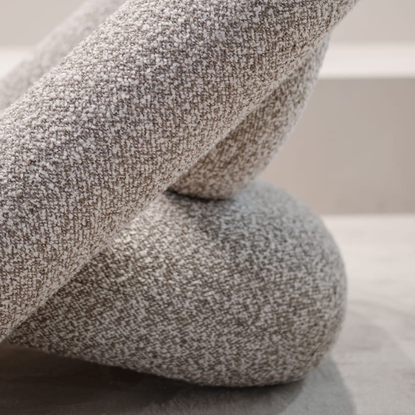 BUN Fabric armchair By WOO