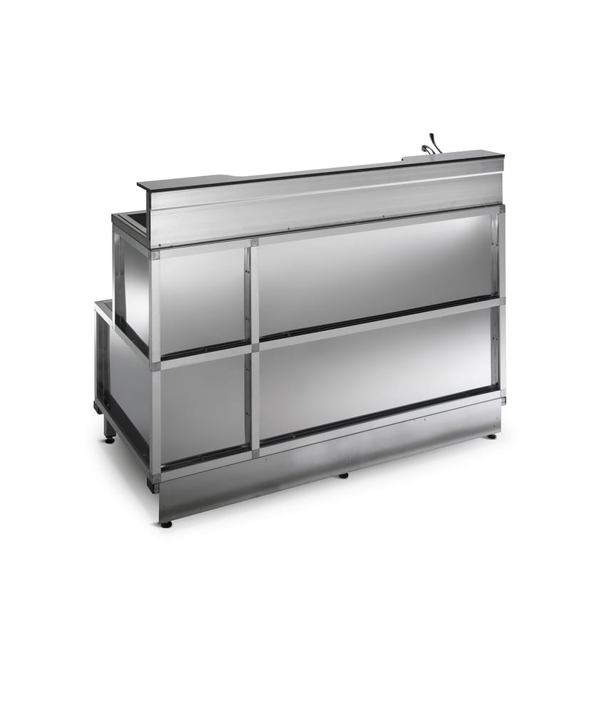 WORKSTATION COCKTAIL Stainless steel bar counter By Frigomeccanica