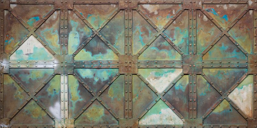 3D Wall Cladding with metal effect WOXX By Artstone Panel Systems