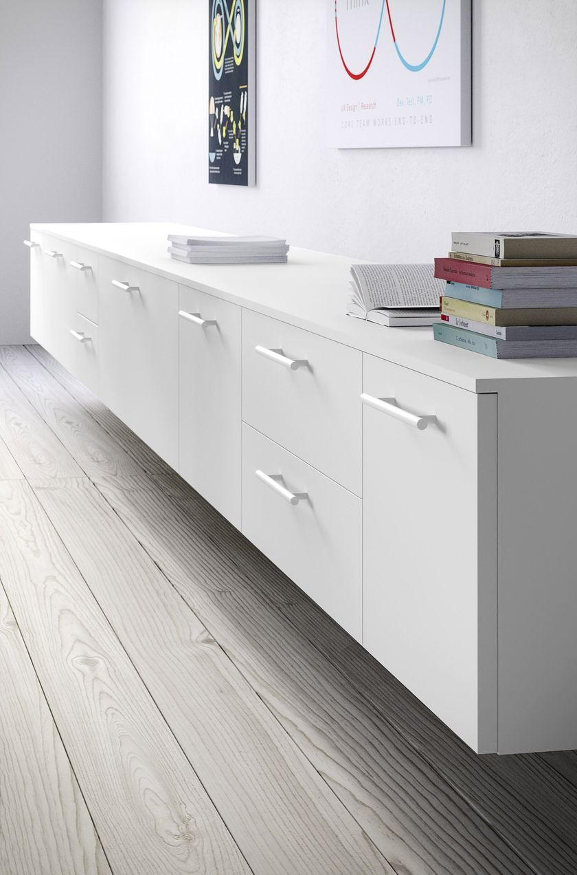 Wall-mounted base units By Cinquanta3