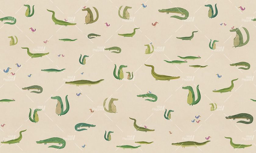 MELVIN PVC free, eco-friendly, washable wallpaper By WallPepper