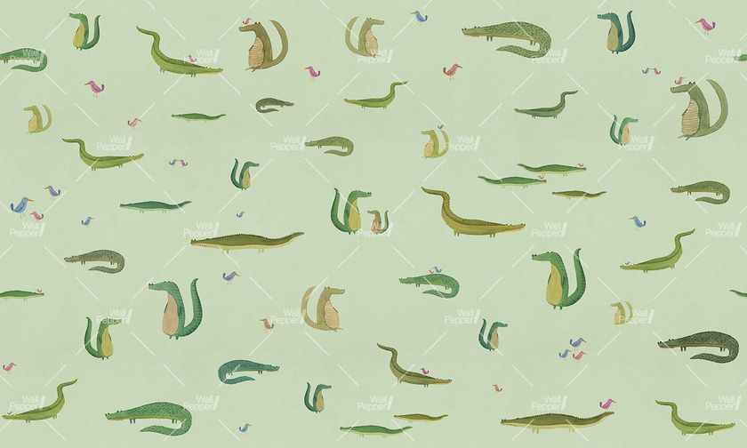 MELVIN PVC free, eco-friendly, washable wallpaper By WallPepper
