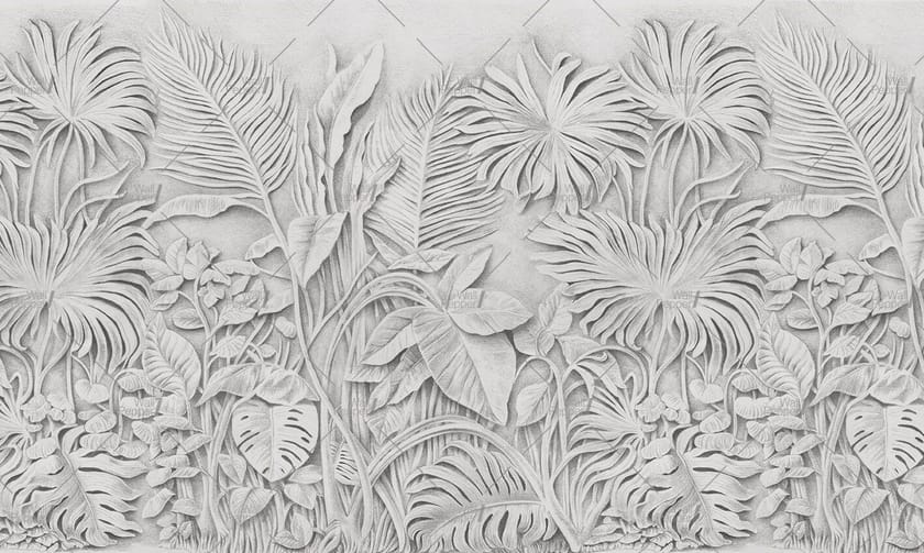 TANGLED JUNGLE PVC free, eco-friendly, washable wallpaper By WallPepper