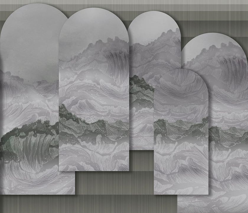 DECO WAVE Wallpaper By Wall&decò