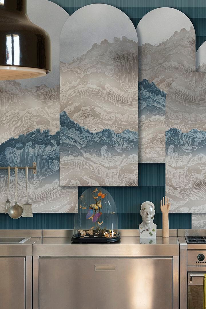DECO WAVE Wallpaper By Wall&decò
