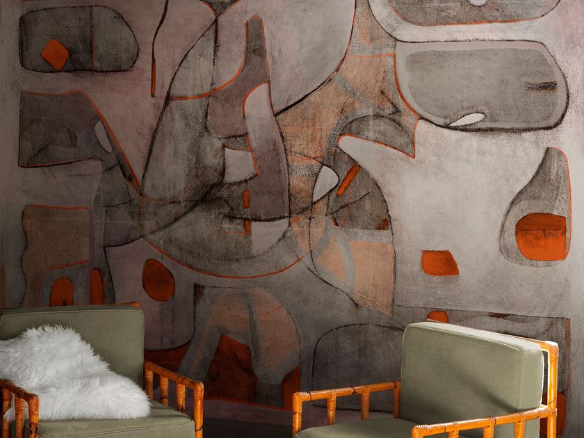 DUSTPATH Organic bio-vinyl wallpaper By Wall&decò