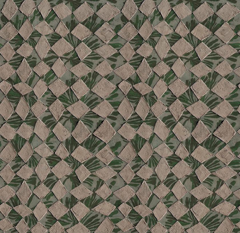 LOZENGE Organic bio-vinyl wallpaper By Wall&decò