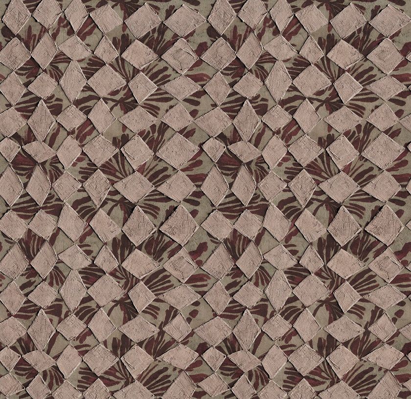 LOZENGE Organic bio-vinyl wallpaper By Wall&decò