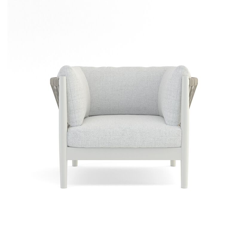 GEORGICA ALUMINIUM Garden armchair By Walters