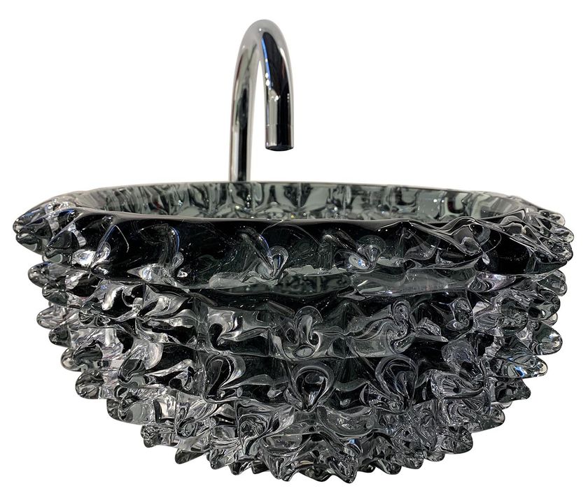 Washbasin By Wave Murano Glass
