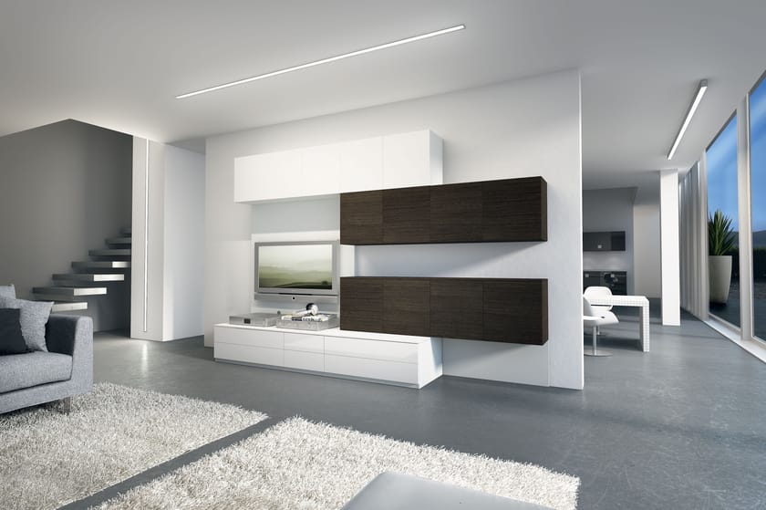 STRIPE SYSTEM FRAMELESS Linear lighting profile By WayPoint