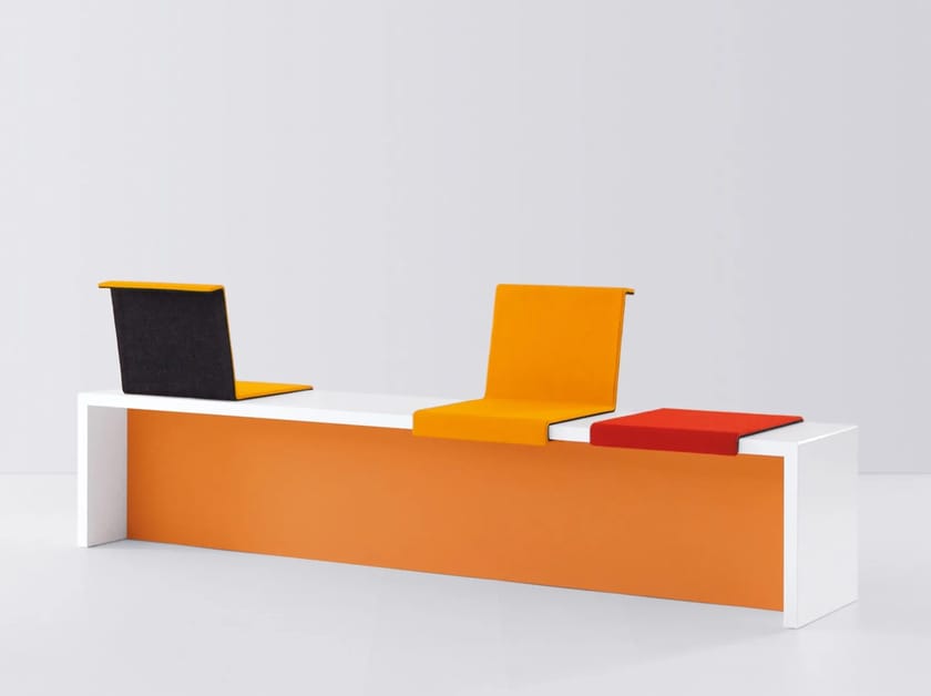 K-MODUL SIT Bench seating By Werner works | design Büro Staubach