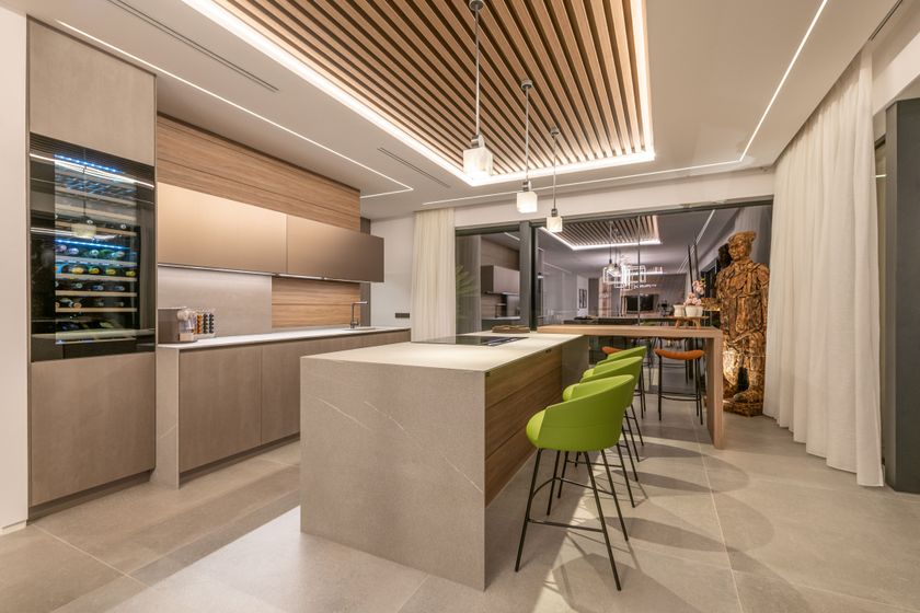 WOODN MODULATUS TH6050 Sistema completo a controsoffitto By Woodn Greenwood