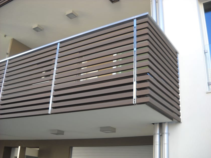 WOODN VERSATILIS Parapetti e recinzioni in legno composito By Woodn ...