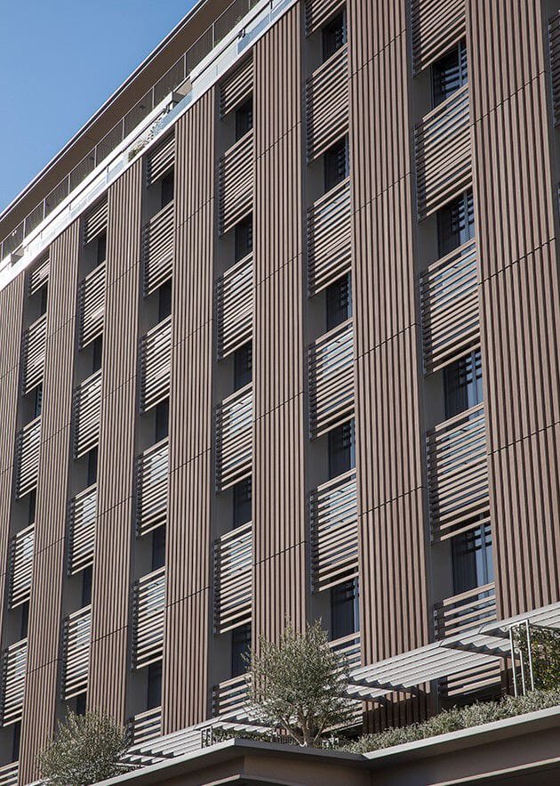 WOODN VERSATILIS JF12058 Composite wood solar shading By Woodn Greenwood