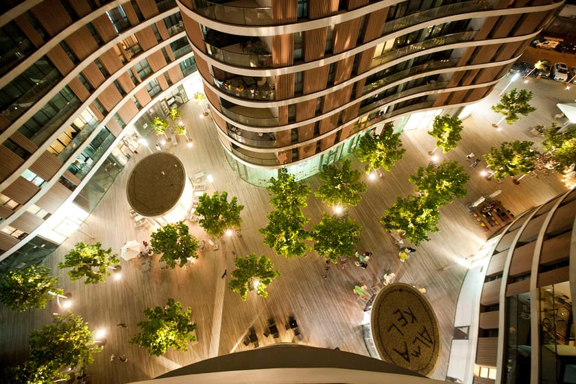 WOODN VERSATILIS JF15238 Composite wood solar shading By Woodn Greenwood