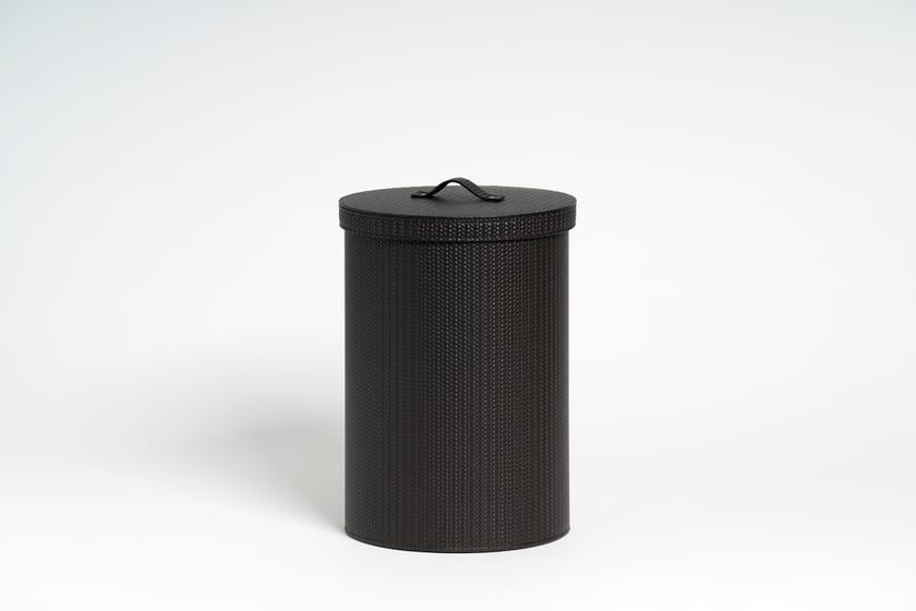 Bathroom waste bin Calfskin bathroom waste bin / storage box By Pinetti