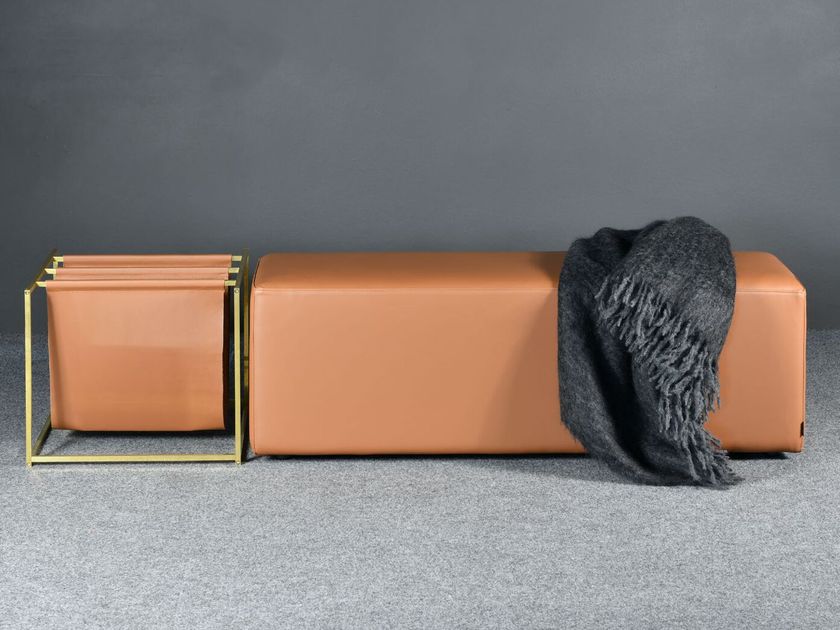 Pouf Upholstered with removable lining pouf By XAM | design Studio ...