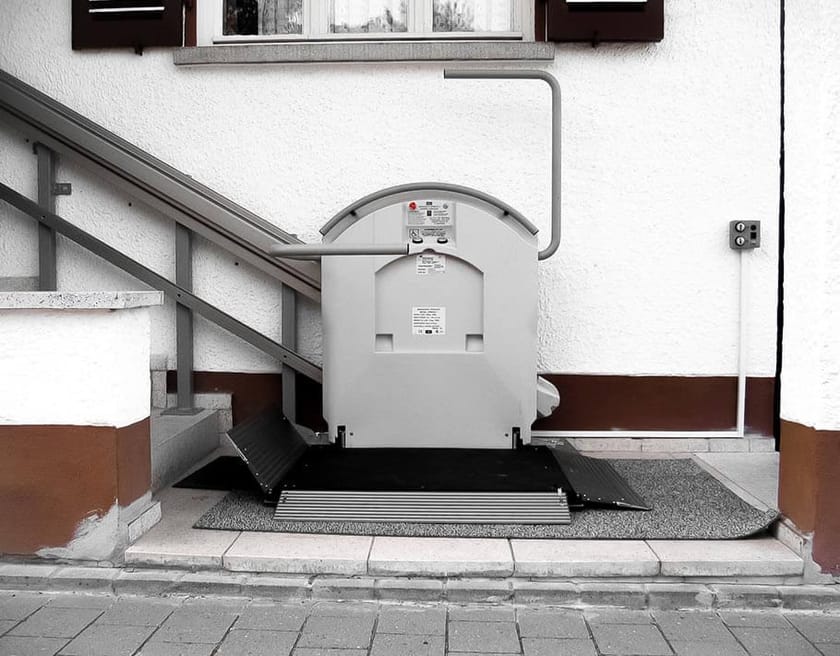 Plataforma elevatória inclinado XPRESS II Coleção Inclined Platform ...