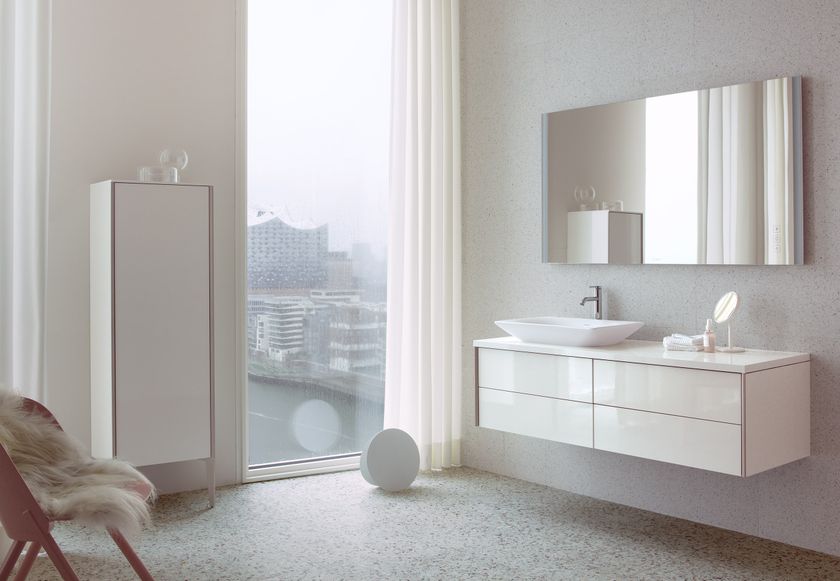 XVIU Wall-mounted mirror with integrated lighting By Duravit | design ...