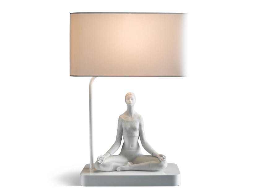 YOGA I Porcelain table lamp By Lladró