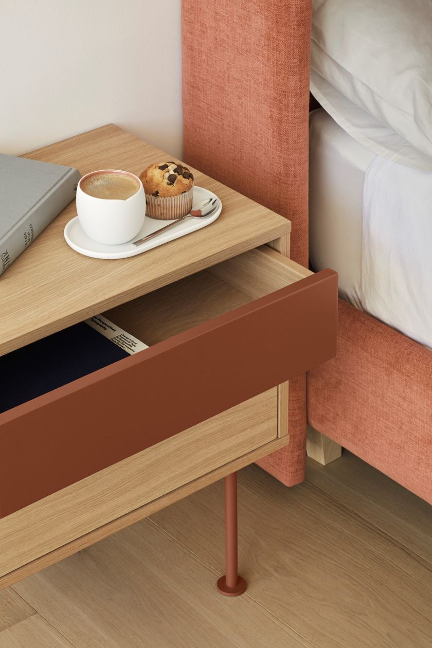 YOKO | Bedside table By TEULAT design Cambres Design