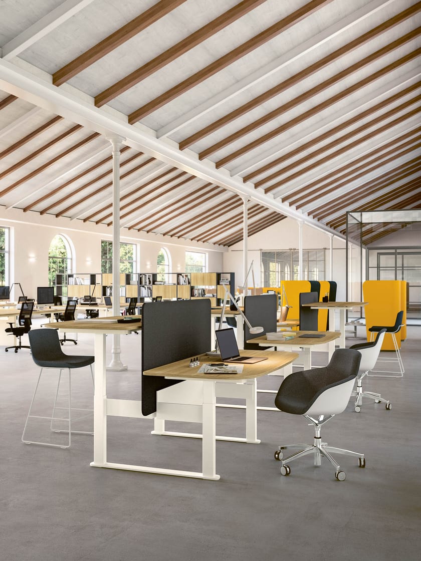 YOU FIT | Multiple office workstation You Fit Collection By Sinetica