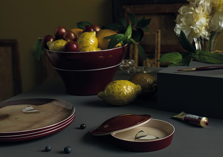 Set di piatti in melamina YUAN EDEN Collezione Faux-Semblants By IBRIDE ...