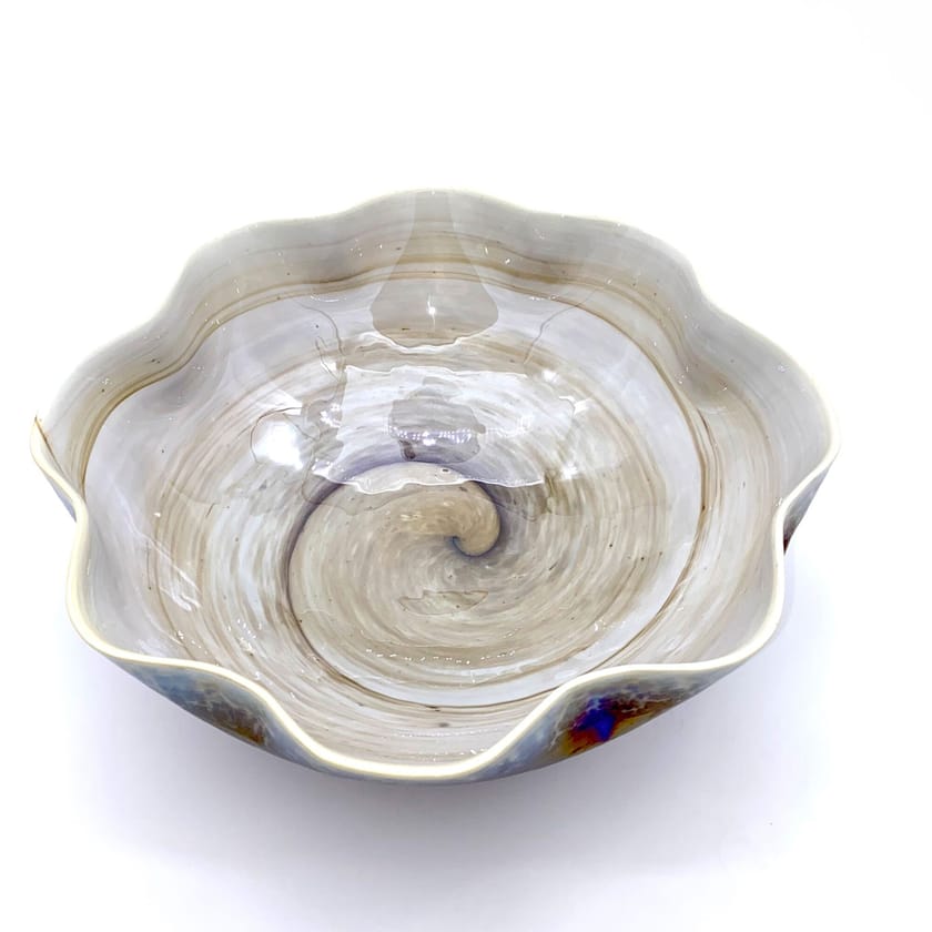CONCHA Handmade Murano glass bowl By YourMurano