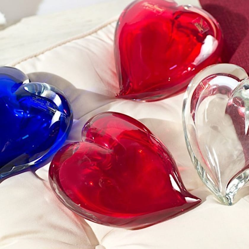 EROS Cuore in vetro di Murano fatto a mano By YourMurano