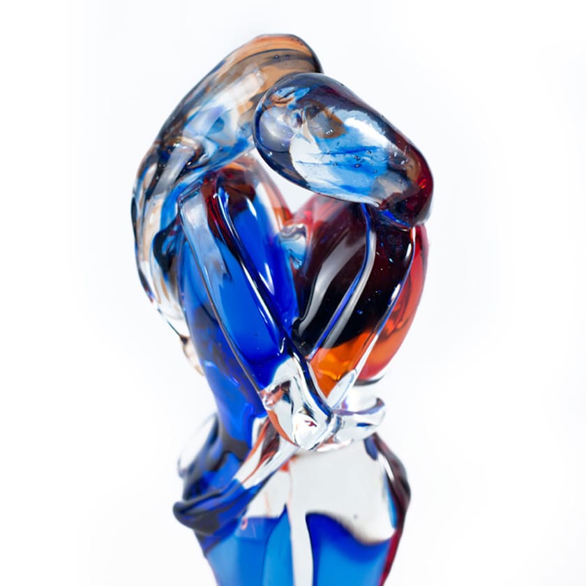 JACKIE&JOHN Scultura in vetro di Murano By YourMurano